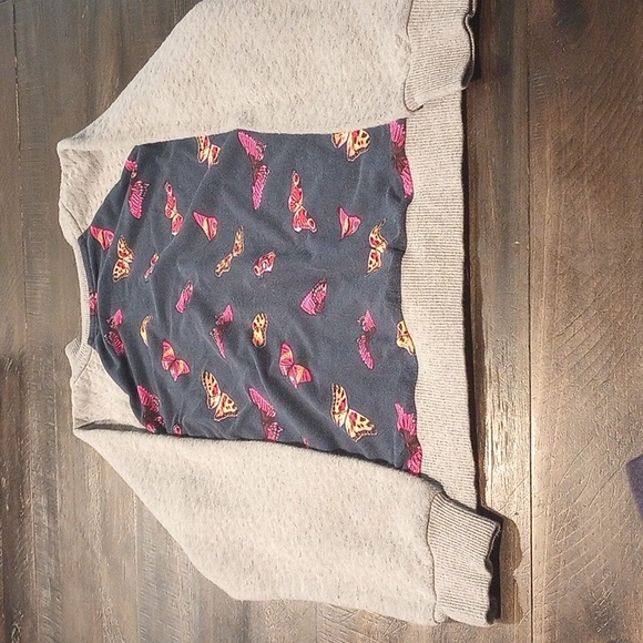 wonder nation | Jackets & Coats | Gray Sleeves With A Navy Butterfly ...